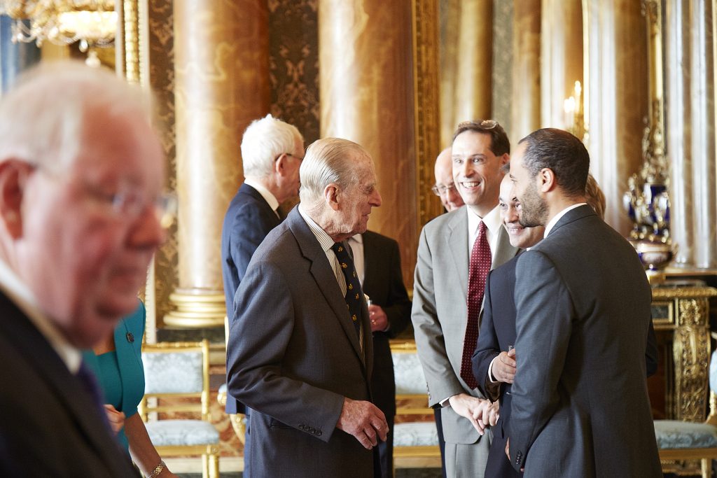 Dr. John R. Litaker at Buckingham Palace - The Litaker Group